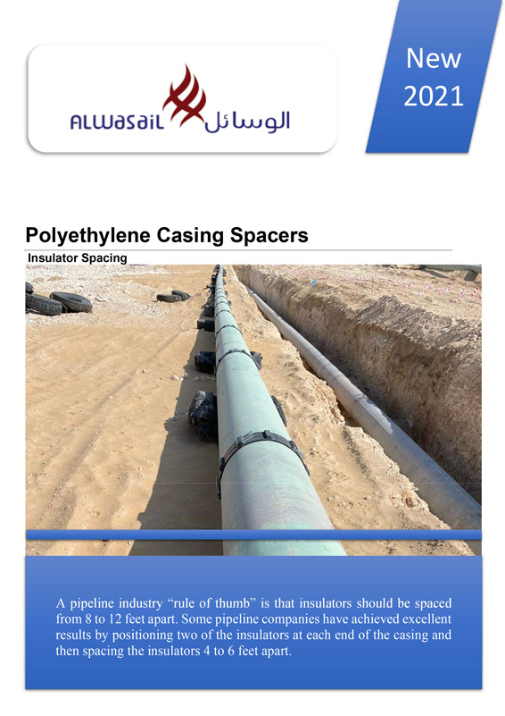 Polyethylene Casing Spacers - Alwasail Industrial Company