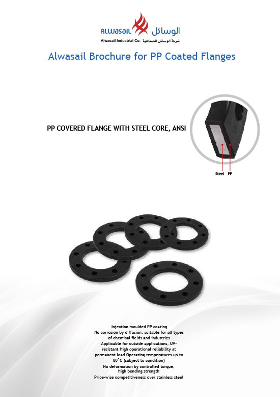 Alwasail PP ANSI Flanges - Alwasail Industrial Company